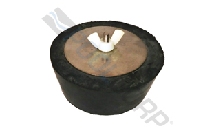 POOL360 | 3" PIPE WINTER PLUG W/ NYLON WINGNUT