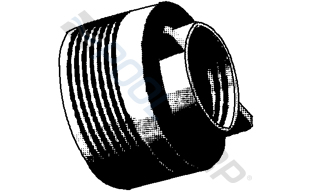 POOL360 | 4" PIPE WINTER PLUG W/ NYLON WINGNUT