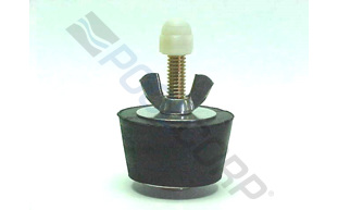 POOL360 | .5" PIPE WINTER PLUG W/ SS WINGNUT