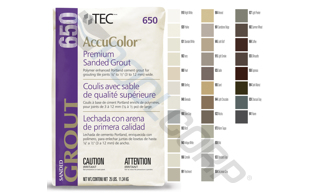 POOL360 | AccuColor® 650 Series Premium Sanded Grout 927 Pewter