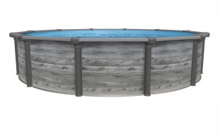 POOL360 | 18’ Round 54" Rockley Above-Ground Pool Kit
