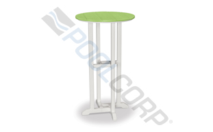 POOL360 | 24" Rd Texawood Contempo Bar Table