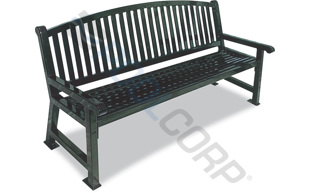 POOL360 | 6' Savannah Bench Bow Back