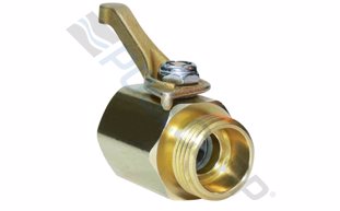 POOL360 | .75" FHT X .75" MHT Brass HF Valve