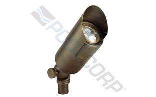 horizon | 12V Weathered Brass LED Valor Up Light 2700K
