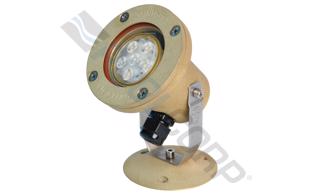 POOL360 | 12V Natural Brass LED Atlantis 16 Water Light 2700K