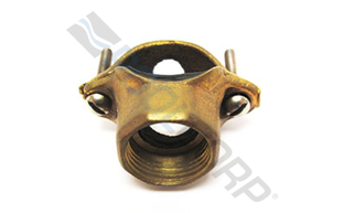 POOL360 | 1″ x 3/4" Copper Saddle Tee for 1-1/4″ O/D