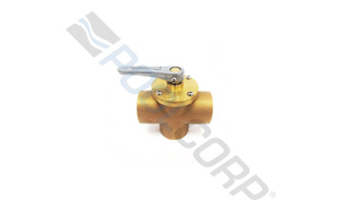 POOL360 | Ortega Valve Complete – Brass (2?)