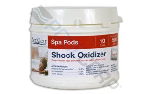 POOL360 | Red Spa Pods Shock Oxidizer 10 Packs 12/Case
