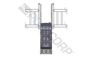 POOL360 | Fence to Ladder Connector Kit