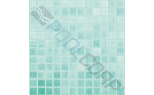 POOL360 | 1" x 1" Colors Fog Caribbean Green Pool Tile