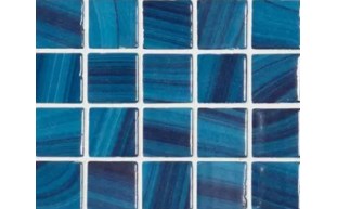 POOL360 | 1.5" Nature Dark Blue Glass Tile 20 Sheets/Case