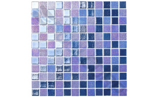 POOL360 | 1" x 1" Opal Azure Blue Pool Tile