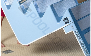 POOL360 | White Easy Stair Edging Kit Replacement