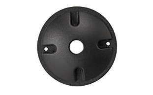 POOL360 | 4" Pewter Round Mounting Wall Canopy 12V