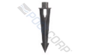 horizon | 9" Black ABS Ground Stake with 1/2" FPT