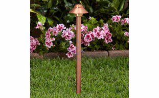 POOL360 | 16-1/2"H x 3-1/2" Architectural Bronze LED T3 Path Light 2.5W
