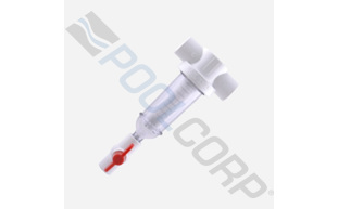 POOL360 | VU-FLOW 1" SCREEN FILTER W PURGE VALVE