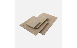 POOL360 | 36" x 24" Hand Cut Natural Cleft Paver Sunset Buff