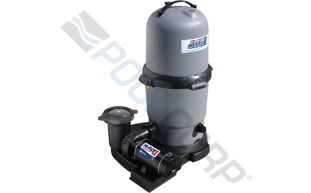 POOL360 | 100 SqFt ClearWater II Cartridge Filter System with Hi-Flo II ...