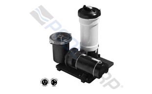 POOL360 | TWM Filter Cartridge System with Trap 100 SqFt .75HP 115V