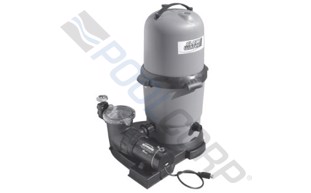 POOL360 | 75 SqFt ClearWater II Cartridge Filter System 1HP