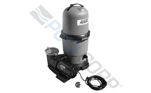 POOL360 | 200 SqFt ClearWater II Cartridge Filter System 0.75HP