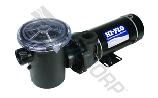 POOL360 | Hi-Flo Vertical Discharge 48-Frame Above Ground Pump with 6 ...