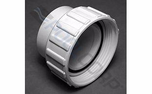 POOL360 | 2" UNION ASSY. W/O-RING RIB GASKET 2"S