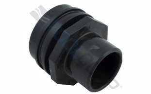 POOL360 | 1" Socket Black Flush Mount Return Fitting