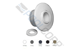 POOL360 | 3/4" Eye x 1-1/2" SLIP Dark Gray Self-Aligning Return Fitting