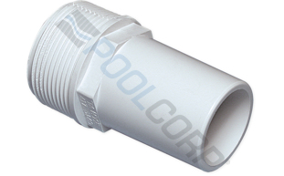 POOL360 | 1-1/2" MPT x 1-1/2" Male Smooth Barb Adapter