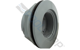 POOL360 | 1-1/2" FPT x 1-1/2" Slip Gray Return Wall Fitting Assembly Bagged