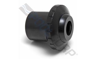 POOL360 | 1-1/2" MPT Black Insert Inlet Eyeball Fitting with 3/4 ...