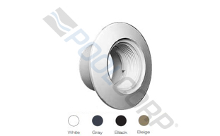 POOL360 | Return Wall Fitting 1 1⁄2" FPT x 2" Insider Dark Gray