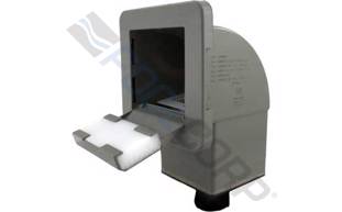 POOL360 | 1-1/2" x 2" Spigot Gray Front Access Spa Skimmer