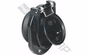 POOL360 | 1-1/2" MPT White Vac Lock Fiberglass Wall Fitting