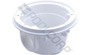 POOL360 | 8" White Sump Body for Concrete Pool with Side x Bottom ...