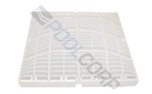 POOL360 | 12" x 12" White Flat Universal Grate