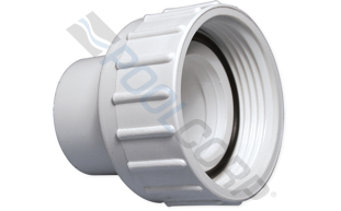 POOL360 | 1-1/2" Union Nut with 1-1/2" Spigot Tailpiece and O-Ring