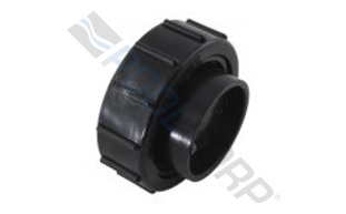 POOL360 | 2-1/2" Union Nut x 2" S Black/2 Included with SVL56 Pump