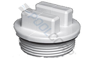 POOL360 | 2" MPT Plug with O-Ring