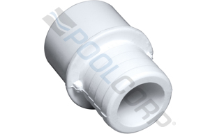 POOL360 | 1" Spigot / 3/4" S x 1" RB Barb Adapter