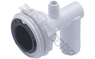 POOL360 | 3/8" RB Air x 3/4" RB Water Adjustable Cluster Storm Jet Body Assembly