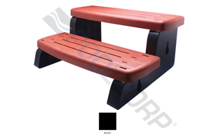 POOL360 | 33" Spa Step Assembly Black
