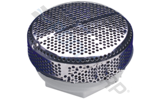 POOL360 | 5" Stainless Steel Super Hi-Flo Suction Assembly with 2 -1/2 ...