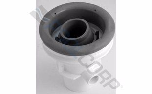 POOL360 | 2" S White Water x 1/2" S Air Old Faithful 5 Scallop Swim Jet ...