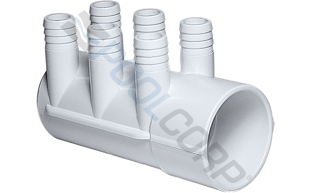 POOL360 | 2" S x (6) 3/4" B Ports Manifold