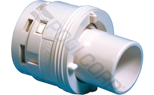 POOL360 | White Standard Whirlpool Caged Style Poly Jet Internal