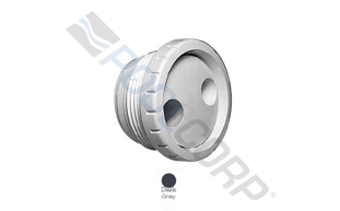 POOL360 | 1.5" MPT Dark Gray Pulsator Therapy Massage Spa Jet Fitting